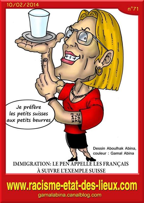 Marine Aime Les Petits Suisses Surtout Les Petits Blancs Gamal Abina