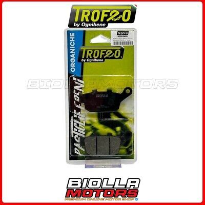 43005400 PASTIGLIE FRENO POSTERIORI TROFEO HONDA X ADV 750 2018