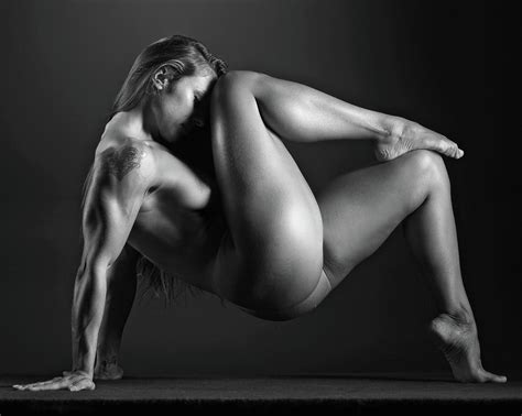 Nude Fit Model Posing Naked Photograph By Alessandro Della Torre