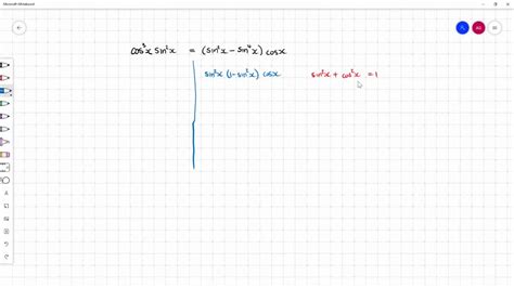SOLVED Verifying A Trigonometric Identity Verify The Identity Cos 3 X