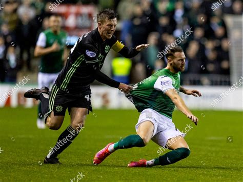 Callum Mcgregor Celtic Fouls Martin Boyle Editorial Stock Photo Stock