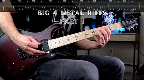 Big Metal Riffs With Tabs Youtube