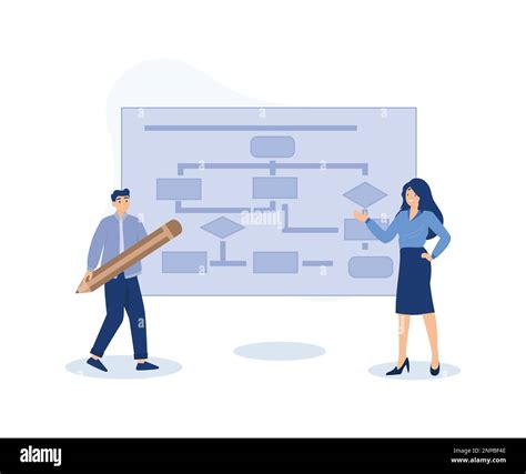 Business Process Strategy To Implement Concept Business People