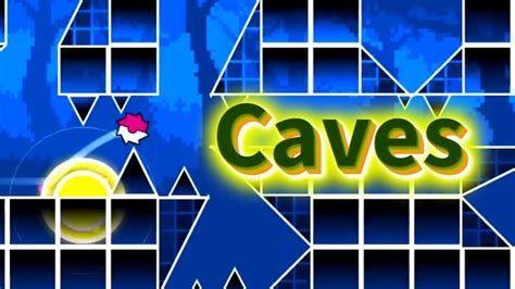 Caves By Me Geometry Dash Custom Level Youtube