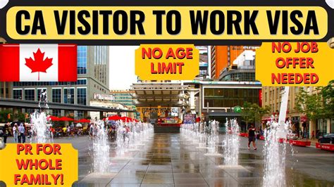 How To Convert Visitor Visa To Work Visa In Canada Canada Work Permit