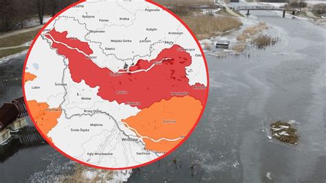Czerwone i pomarańczowe ostrzeżenia RCB i IMGW alarmują MAPA