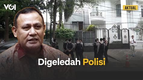 Begini Suasana Rumah Firli Bahuri Digeledah Polisi Terkait Kasus Dugaan