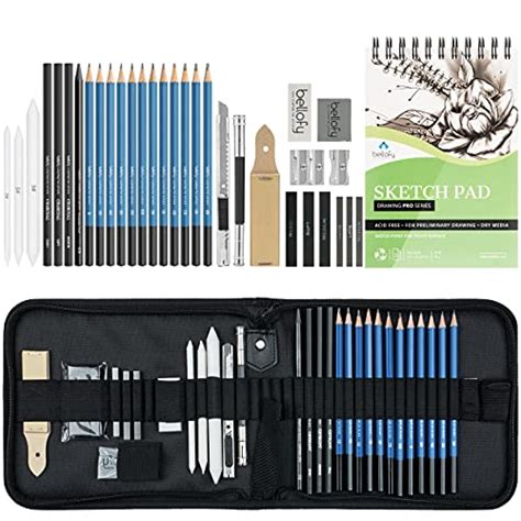 Bellofy Piece Drawing Kit With Sheets Pad Drawing Kit For