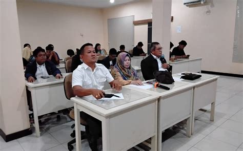Universitas Pertiba Pangkalpinang Gelar Uji Publik Calon Panitia