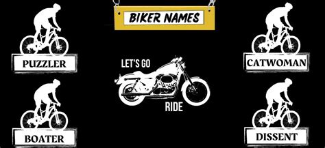 Cool Biker Names For Males Females Good Name