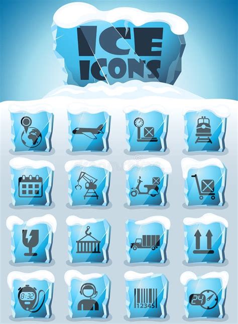 Sistema Log Stico Del Icono Ilustraci N Del Vector Ilustraci N De