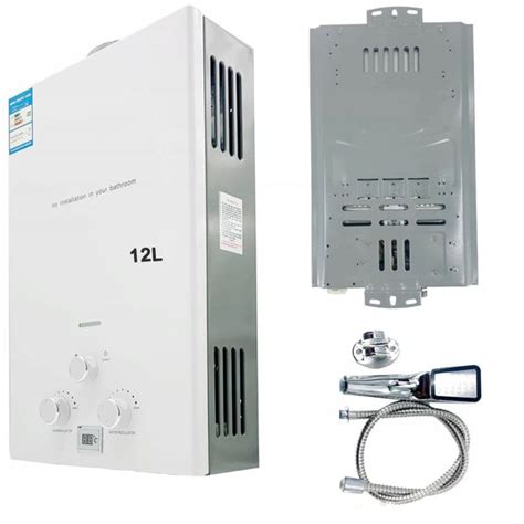 PRZEPŁYWOWY GAZOWY Podgrzewacz WODY 12L 24kW LPG ERLI pl