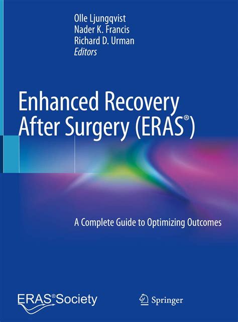 Buy Enhanced Recovery After Surgery A Complete Guide To Optimizing