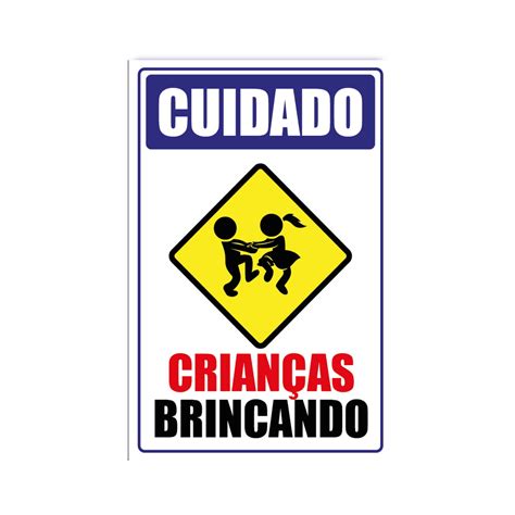 Placa de Sinalização Cuidado Risco de Choque 30x20 cm Elo7