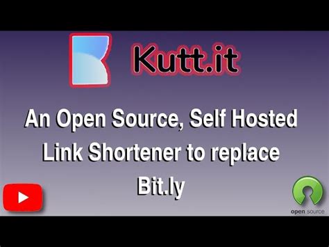 Free Video Kutt It Open Source Self Hosted Link Shortener