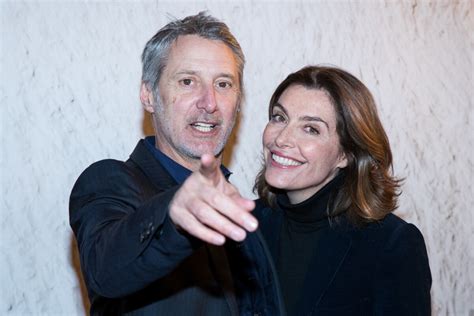 Photo Antoine de Caunes et sa femme Daphné Roulier Vernissage de l