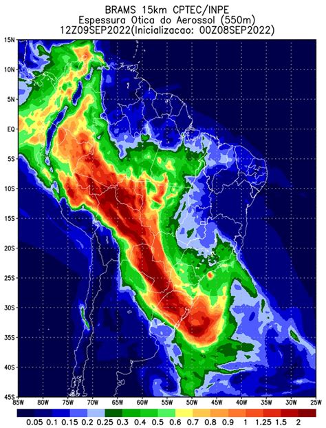 IMAGENS Fumaça de queimadas na Amazônia é registrada por satélites no