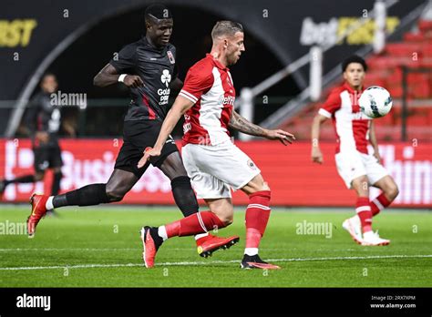 Antwerp Belgium 23rd Sep 2023 RWDM S Makhtar Gueye And Antwerp S