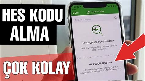 Hes Kodu Kolay Ekilde Nas L Al N R S Res Z Hes Kodu Alma Youtube