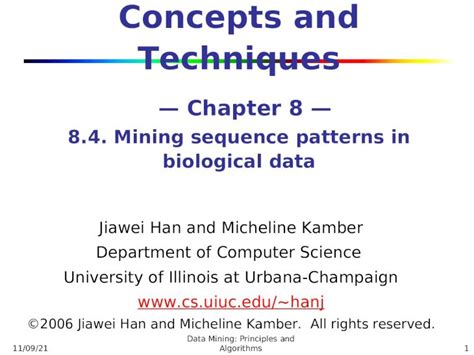 ppt 10 16 2015data mining principles and algorithms 1 data mining concepts and techniques