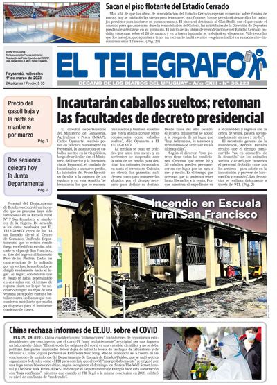 Edición 01 03 2023 Diario El Telégrafo