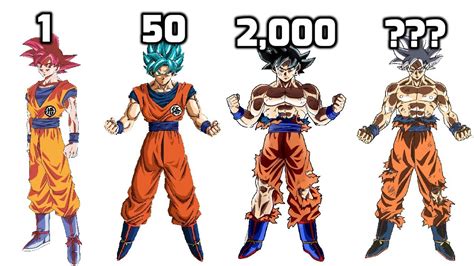 Goku All Saiyan Forms