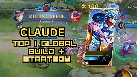 Mobile Legends Claude Gameplay Strategy Tutorial Build YouTube