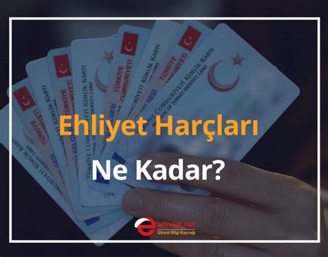 Ehliyet Harçları Ne Kadar 2024 Ehliyet Harçları Nereye Yatırılır