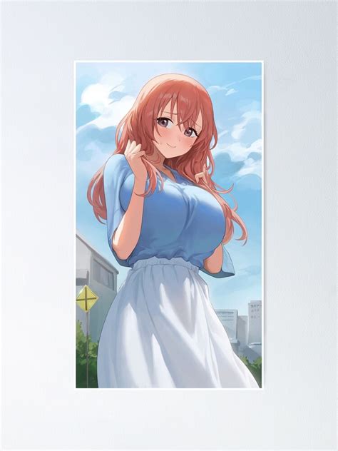 Shinju Inui Kawaii Anime Girl Big Boobs Poster For Sale By Mangamolly Redbubble