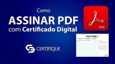 Firma Digital De Documentos En Pdf Con Certificado Digital