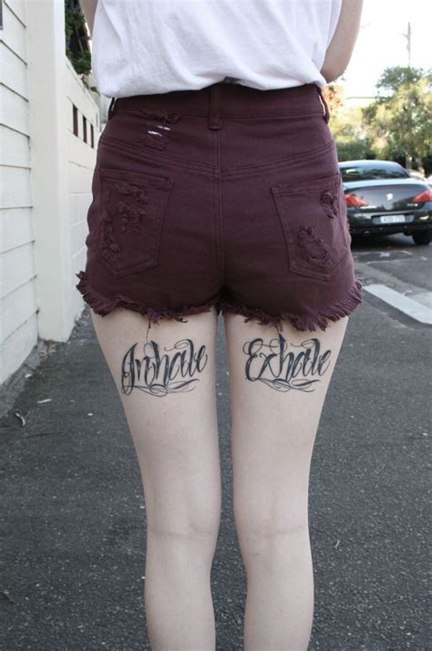 Ink Tattoo Girl Bum Tattoo Tattoo Set Leg Tattoos Girl Tattoos