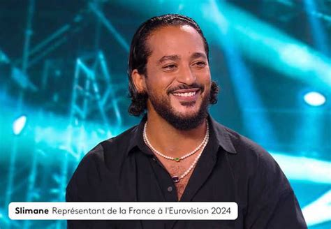 Eurovision Slimane Repr Sentera La France Avec Le Titre Mon