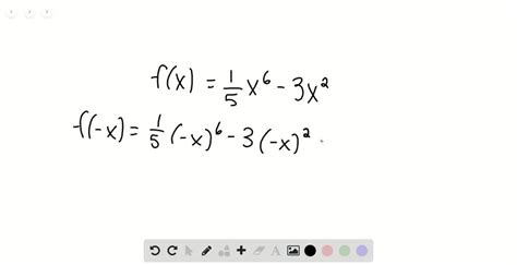 ⏩solved determine whether each function is even odd or neither … numerade