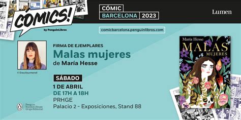 Editorial Lumen On Twitter Firmas De Iammariahesse En Comic Bcn