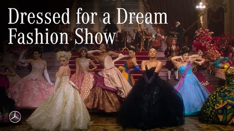 Mercedes Benz Dressed For A Dream Fashion Show YouTube