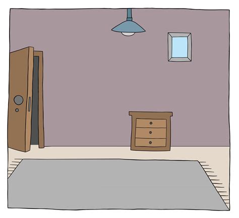 Ilustraci N Vectorial De Dibujos Animados De Una Habitaci N De La Casa