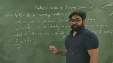 class 11th physics relative velocity in two dimensions youtube