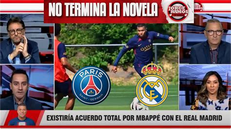 BOMBA de Mbappé en el PSG Tendría acuerdo total con Real Madrid