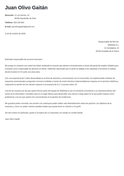 Carta De Despedida Para Clientes