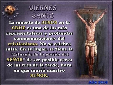 VIERNES SANTO SEMANA SANTA Viernes Santos Reflexiones De Semana