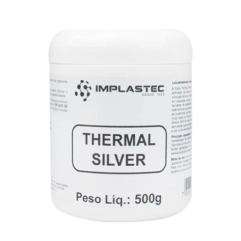 Pasta Térmica Prata Thermal Silver Implastec MRE Ferramentas