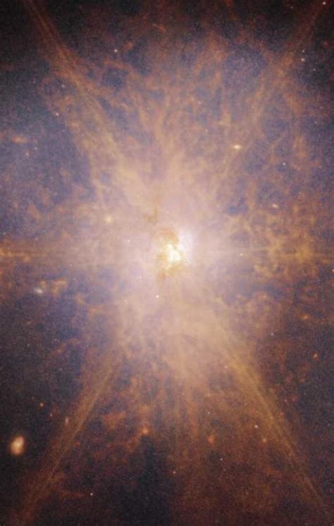 El telescopio James Webb capta la impresionante colisión de dos galaxias