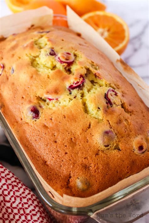 Cranberry Orange Bread Recipe Num S The Word