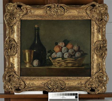 Nature Morte Aux Prunes Ou Le Gobelet De Vermeil Louvre Collections