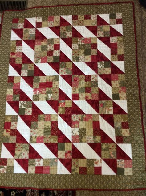My Jacob S Ladder Quilt One Of My Faves Scrap Quilts Quilts Jacob