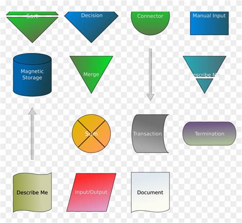 Clipart Flowchart Symbols Rh Openclipart Org Data Flow Flow Chart