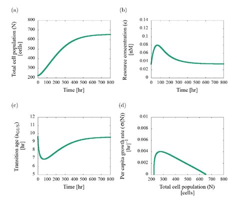 evolution of the age structured model with resource regulated download scientific diagram
