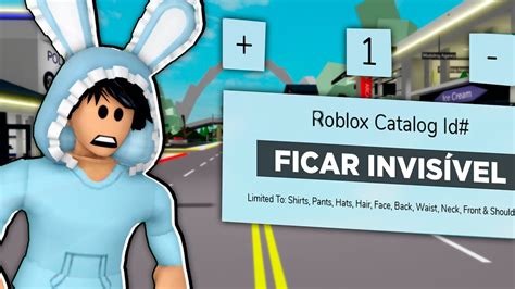 Como FICAR INVISÍVEL no Brookhaven YouTube