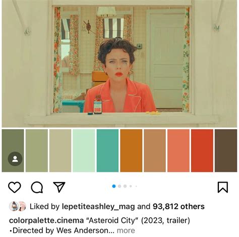 Movie Lover Shares Color Palettes To Reveal How Filmmakers Use Color To