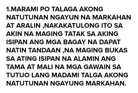 Magbigay Ng Limang Mahahalagang Bagay Na Natutunan Mo Sa Mga Aralin
